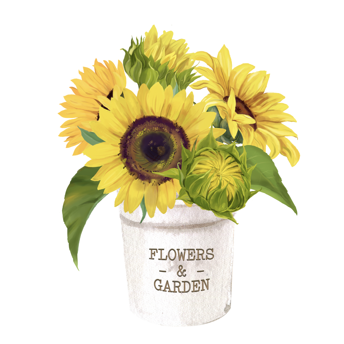 Digital Sunflower Classroom Theme Klashulp