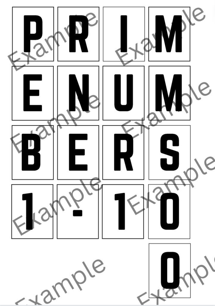 Prime Numbers 1 – 100 – Klashulp.co.za