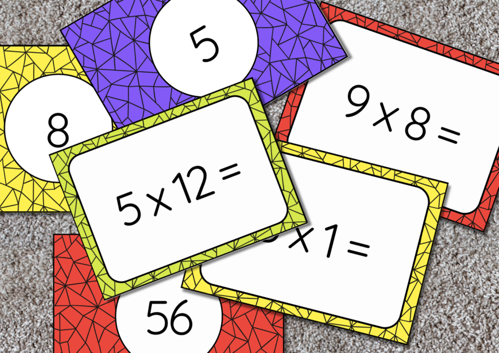 Times Table Flashcards – Klashulp.co.za