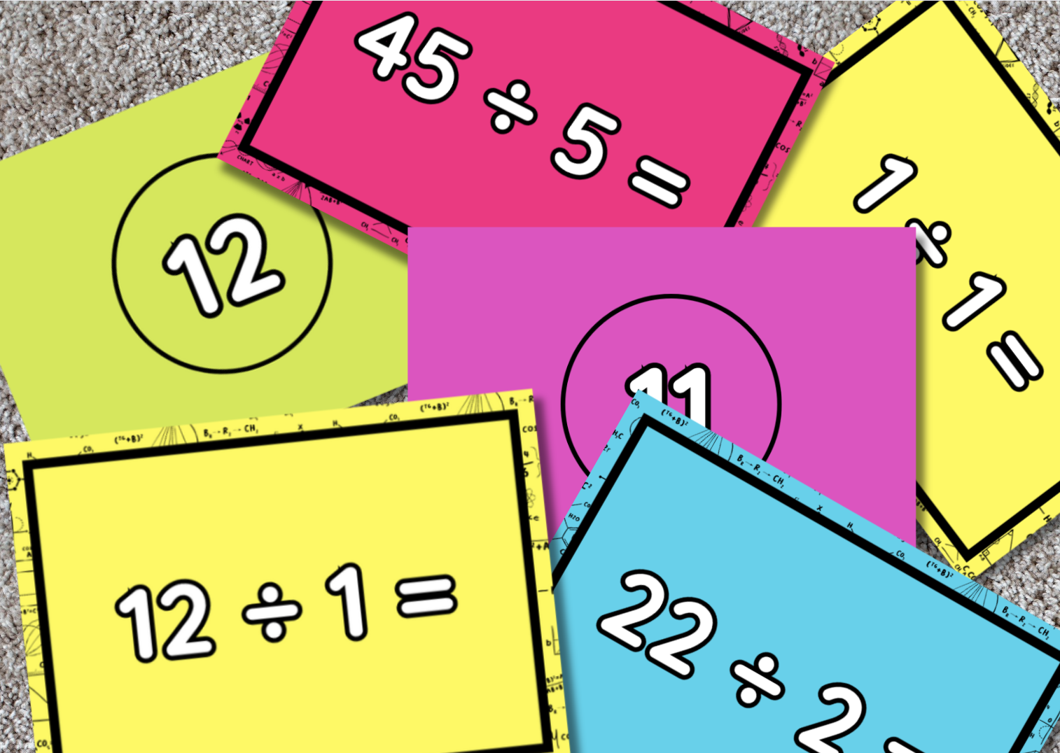 Division Table Flashcards – Klashulp.co.za