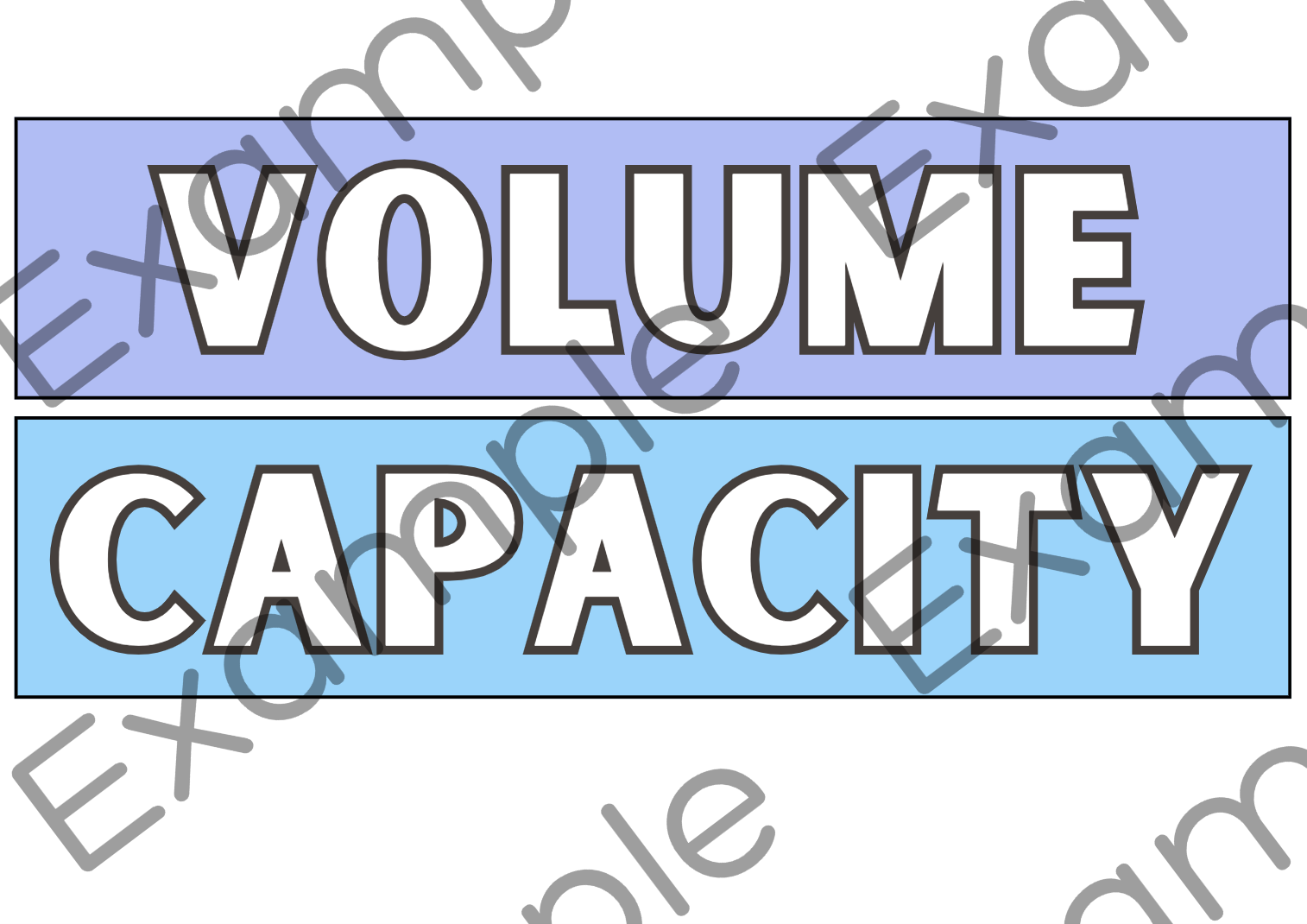 Volume vs Capacity (Grade 3 – 5) – Klashulp.co.za